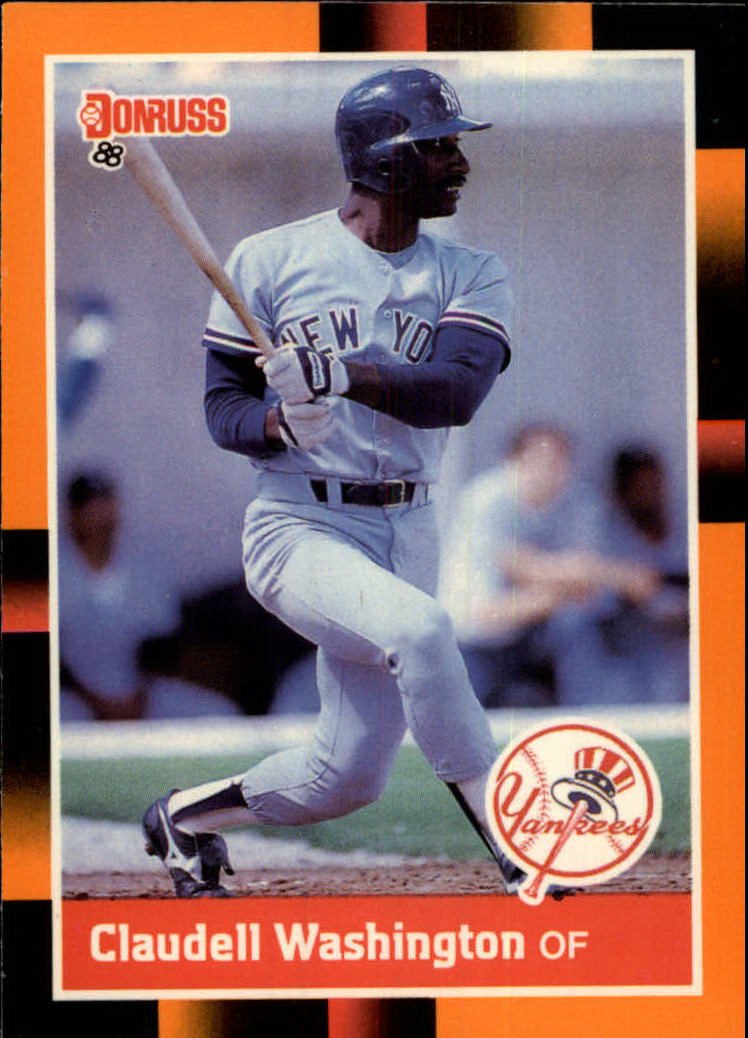 1988 Donruss Baseball's Best 217 Claudell Washington
