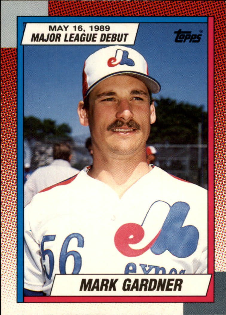 1990 Topps Debut '89 41 Mark Gardner