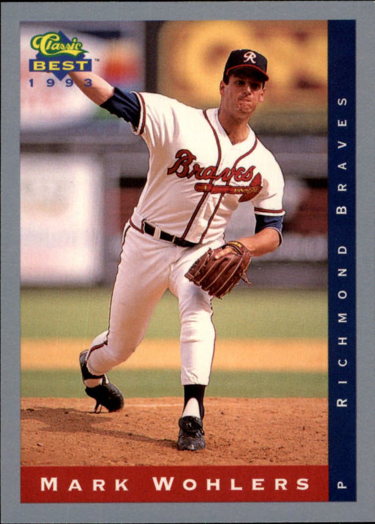 1993 Classic Best 33 Mark Wohlers