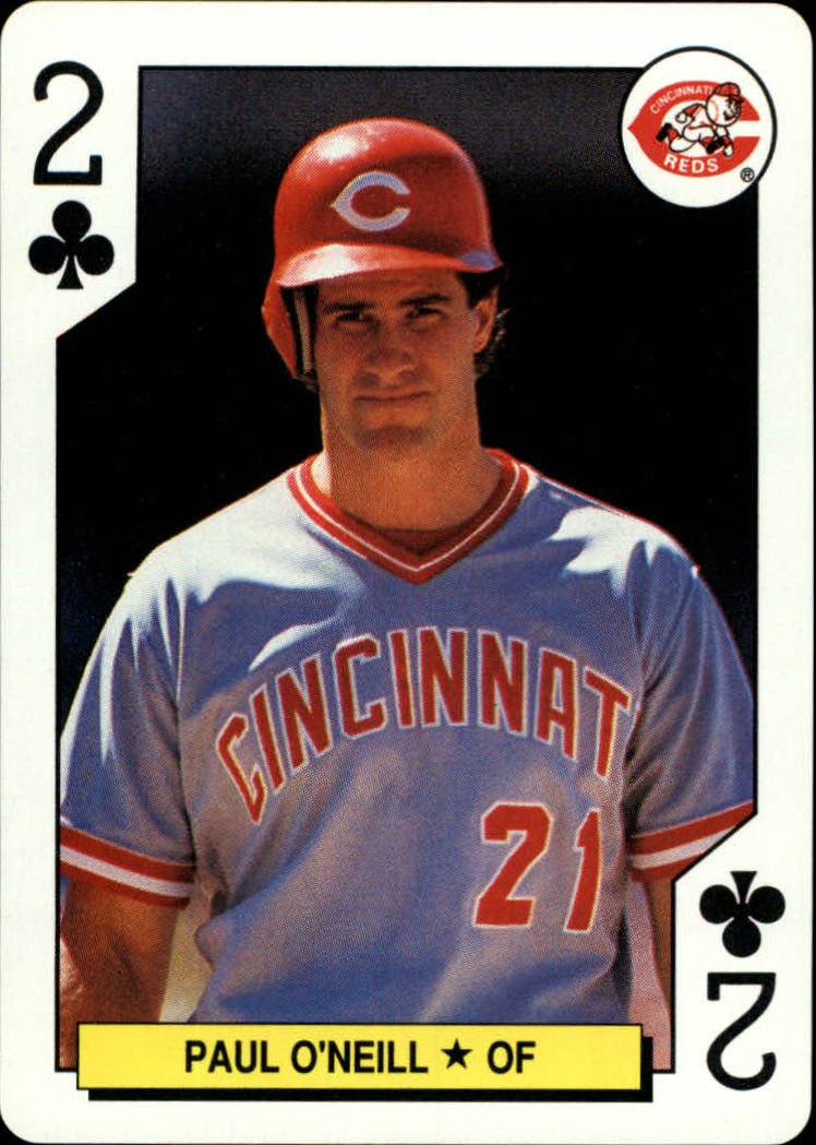 1991 U.S. Playing Cards All-Stars 2C Paul O&#039;Neill