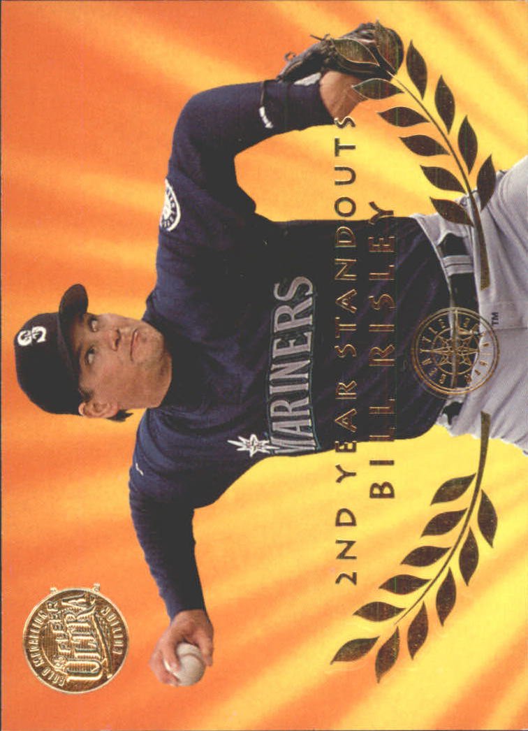 1995 Ultra Second Year Standouts Gold Medallion 12 Bill Risley
