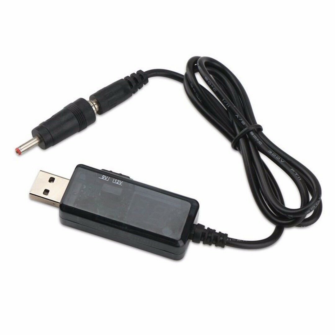 USB Booster Cable 5V Step Up to 9V 12V Voltage Converter 1A Step-up ...