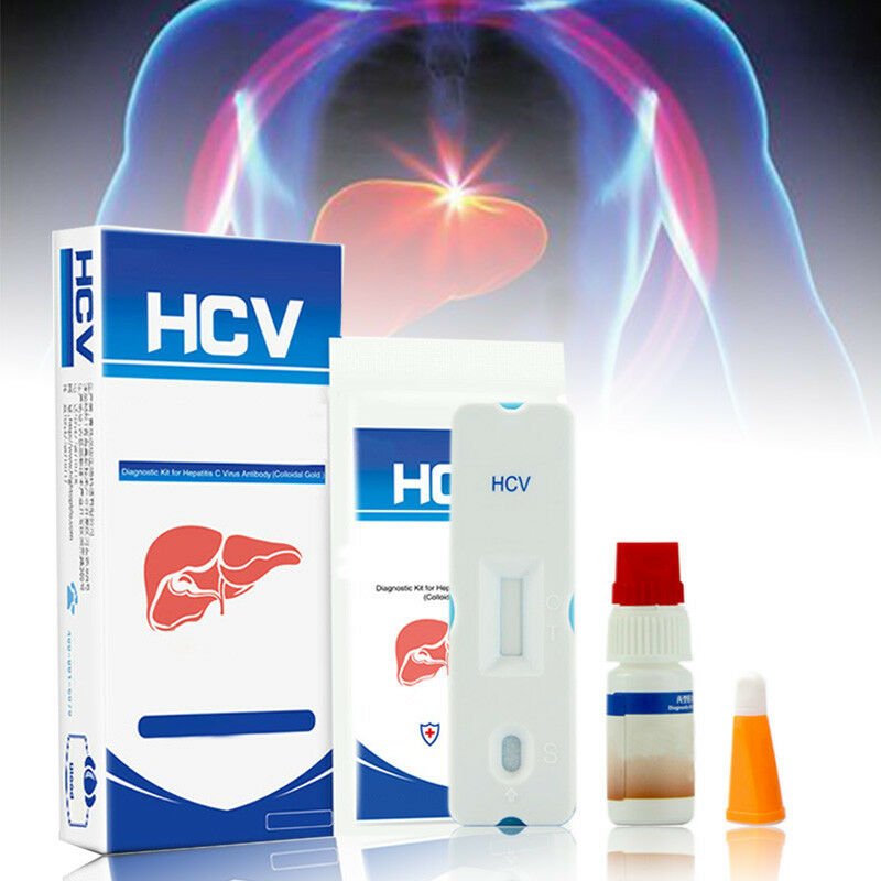 Rapid HCV(Hepatitis C Virus) Test Screen Kit Check At Home Private STI ...