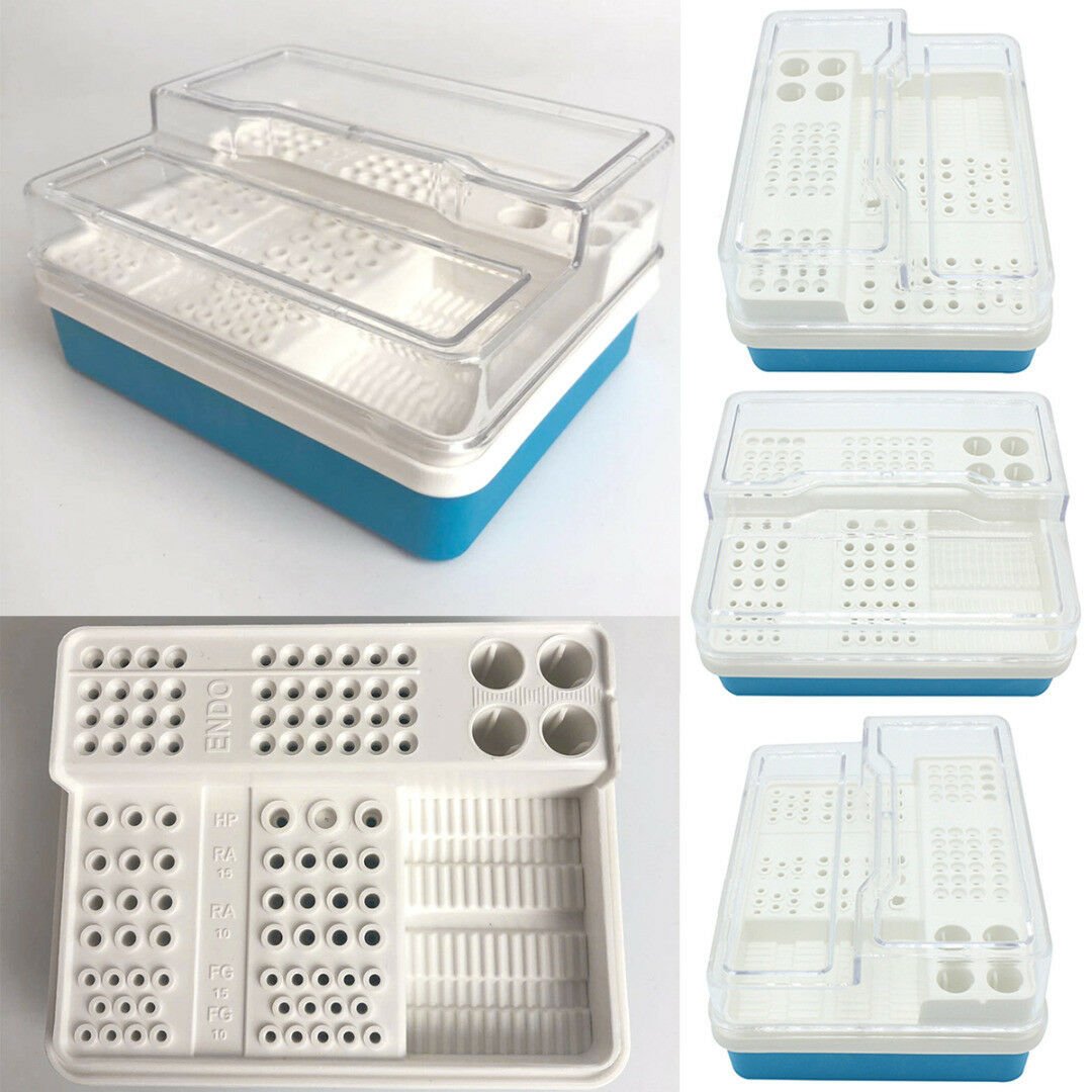 Dental 91H Endo Disinfection Storage Box Case for Endo Burs Files ...