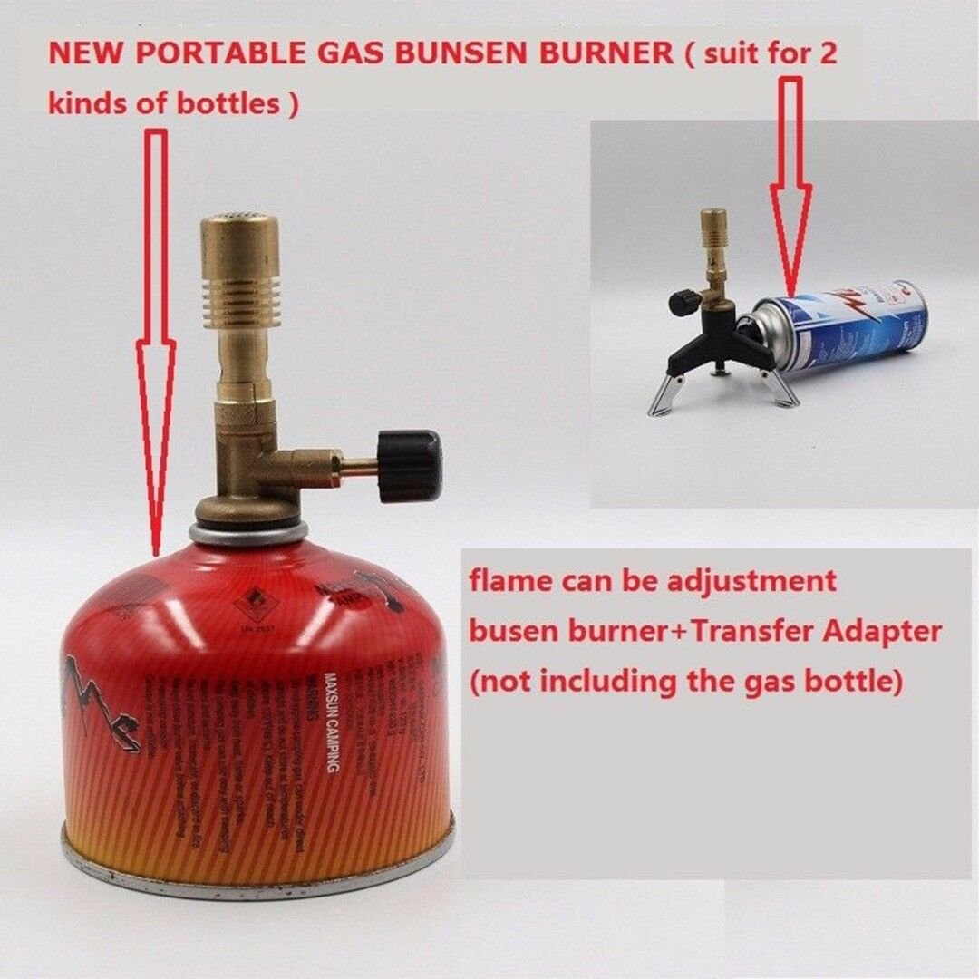 Copper Lab Gas Bunsen Burner Lamp for Lab Heating Transfer Adapter ...