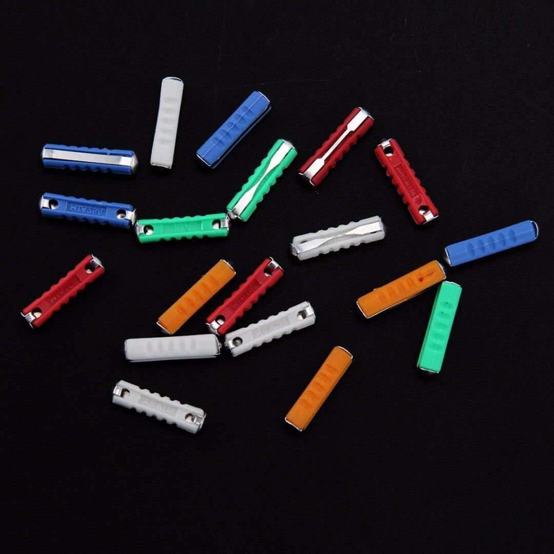 200pcs Set 5 Kinds Ceramic Fuse Torpedo Fuses Assortment Kit 5A 8A 16A ...