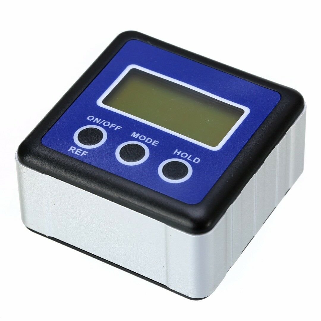 Digital Protractor Angle Finder Bevel Box Inclinometer Meter Magnetic ...