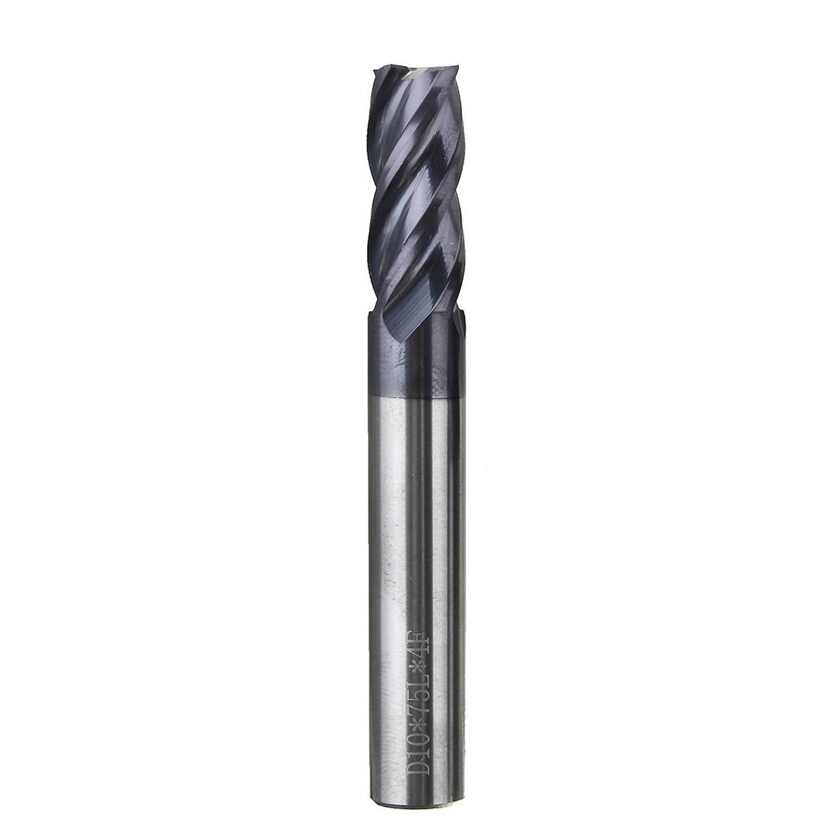 4 Flutes Tungsten Steel Carbide End Mill Set CNC Milling Cutter Drill ...