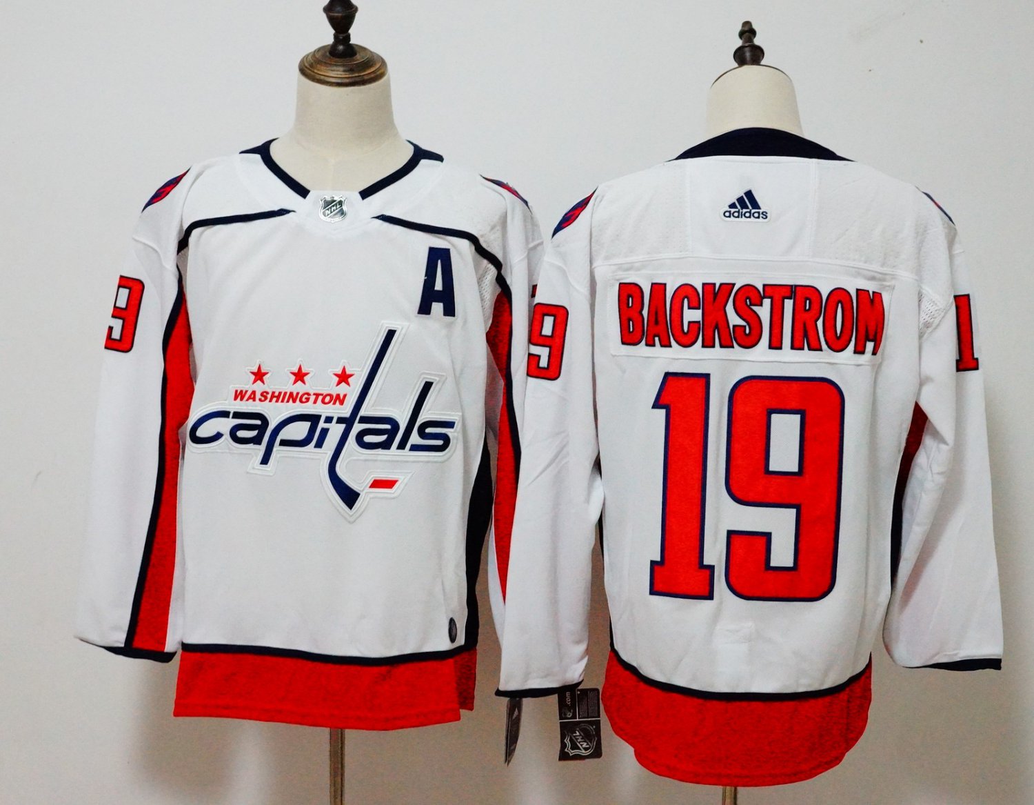 Men's/Youth Washington Capitals #19 Nicklas Backstrom Player Hockey ... Men's/Youth Washington Capitals #19 Nicklas Backstrom Player Hockey ...