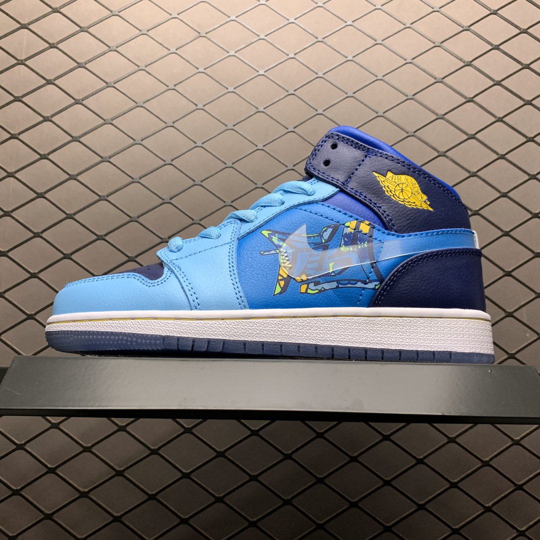 unisex jumpman jordan one mid fly athleisure fashion trend sneakers ...