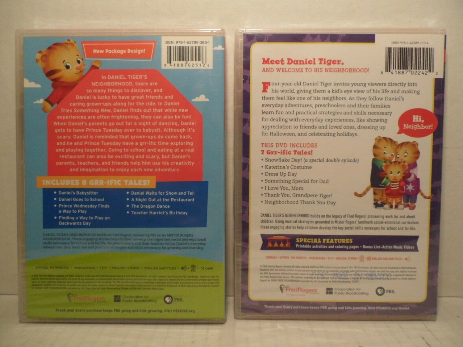 Daniel Tiger's Neighborhood Daniel Tiger's Happy Holidays + Road Trip ...