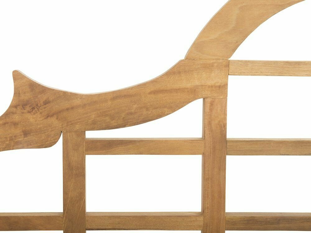 White Balau Wood Garden Bench 3 Seats Classic Slatted Design Patio Java ...