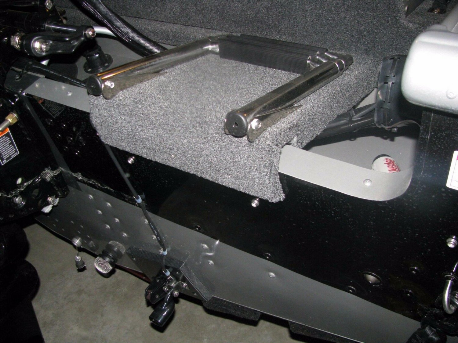 Sealux 400 Lbs Capacity Over Mount 3 Step Folding Telescopic Boarding
