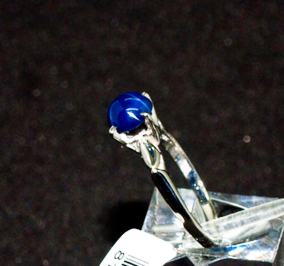 Linde Blue Star Sapphire Ring
