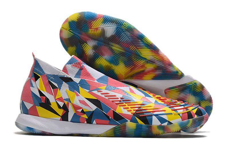 adidas Predator Edge.1 Indoor Geometric - Bright BlueYellowSolar Red