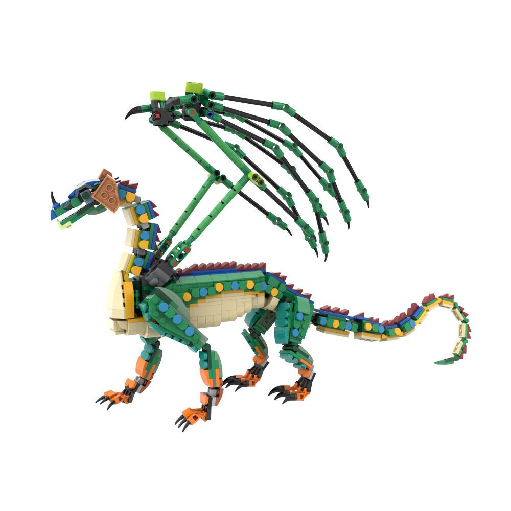 Building Blocks for The RainWing Tribe of Dragons Wings of Fire MOC ...