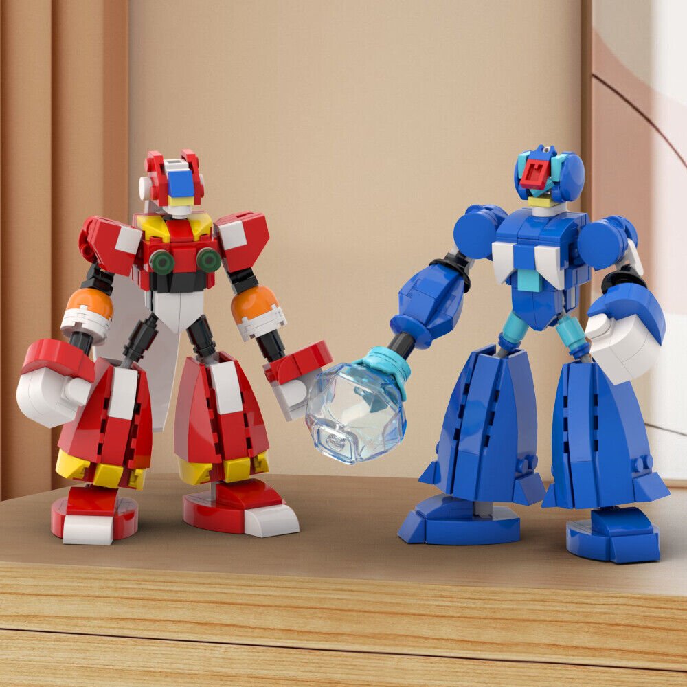 Robot Model Mech Action Figure Building Blocks Game Character MOC ...