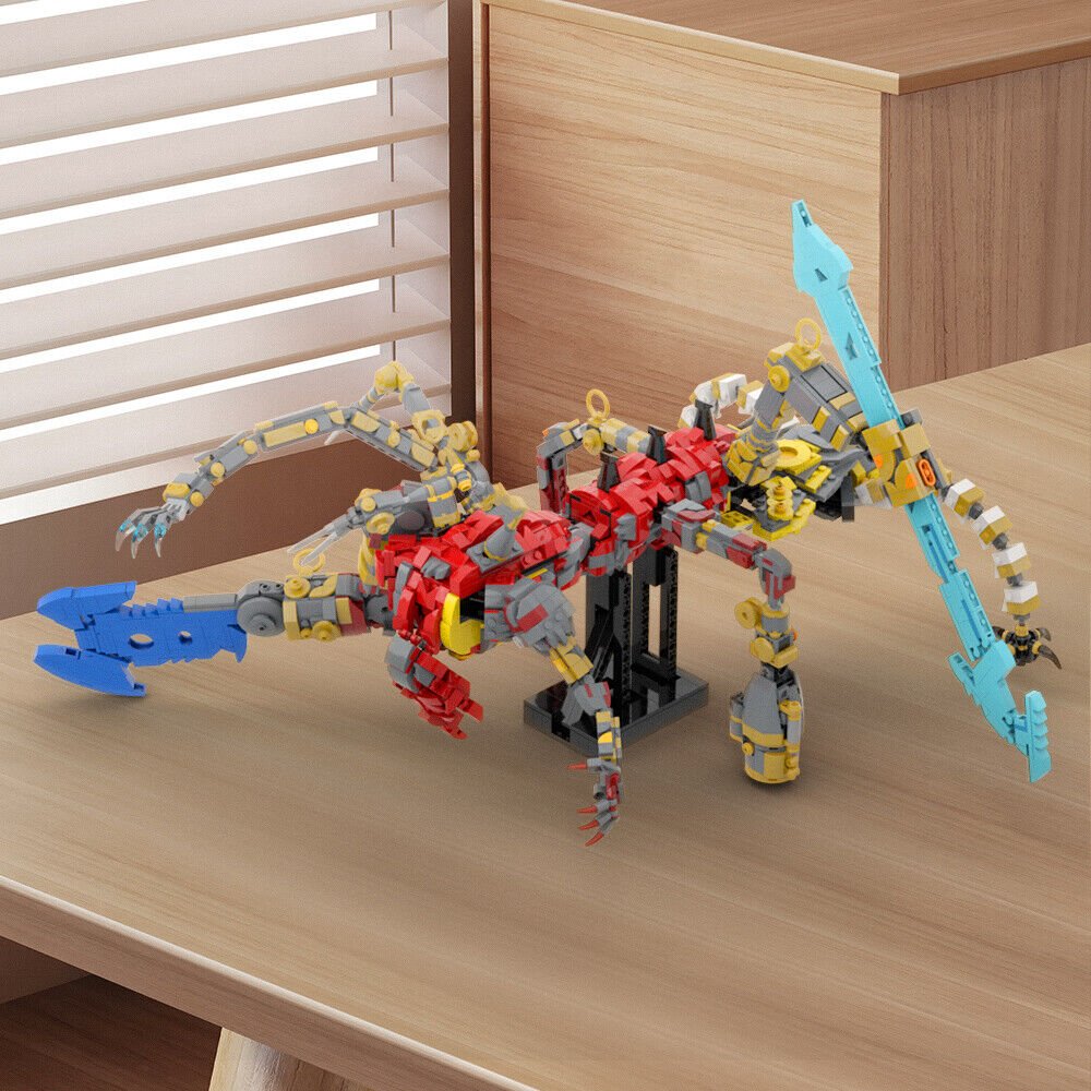 Calamity Ganon Model Mech Robot Building Blocks MOC Bricks Toys Set ...