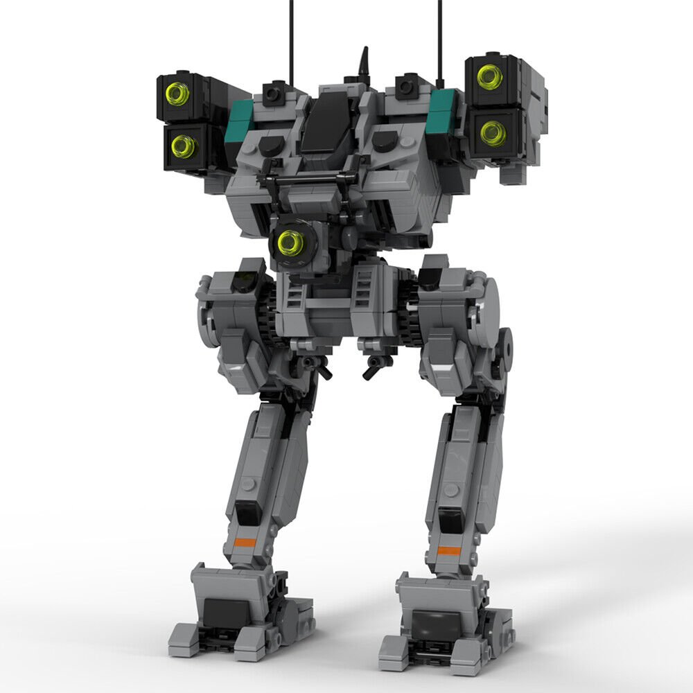 BattleMech Model Action Figure Building Blocks Flea Robot Game MOC ...