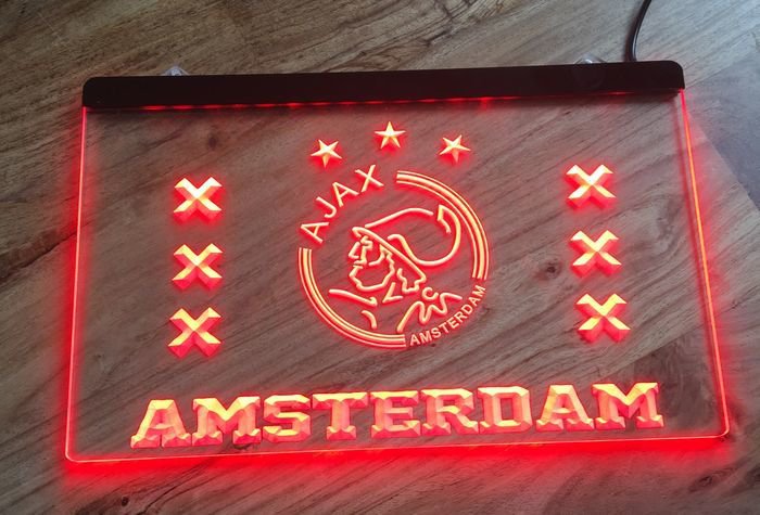 Ajax Amsterdam LED Neon Sign hang home decorative crafts