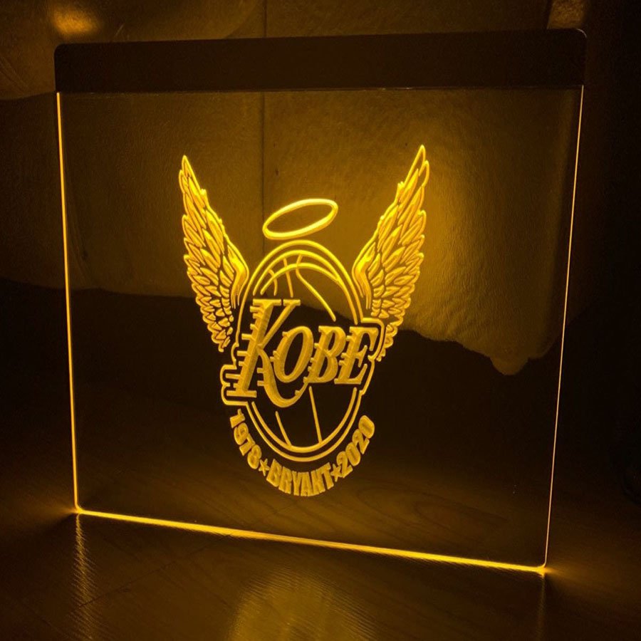 Kobe Bryant LED Neon Light Signs home decor craft fans gift
