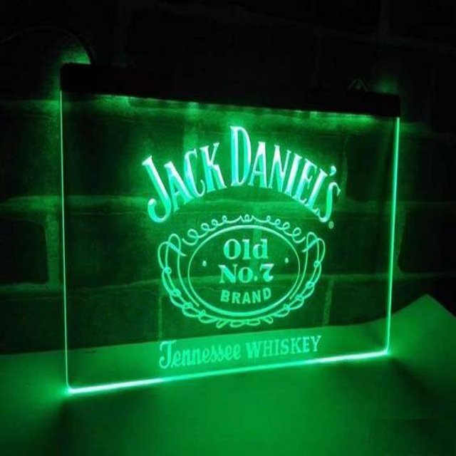 Jack Daniels LED Neon Sign home decor craft gift glowing
