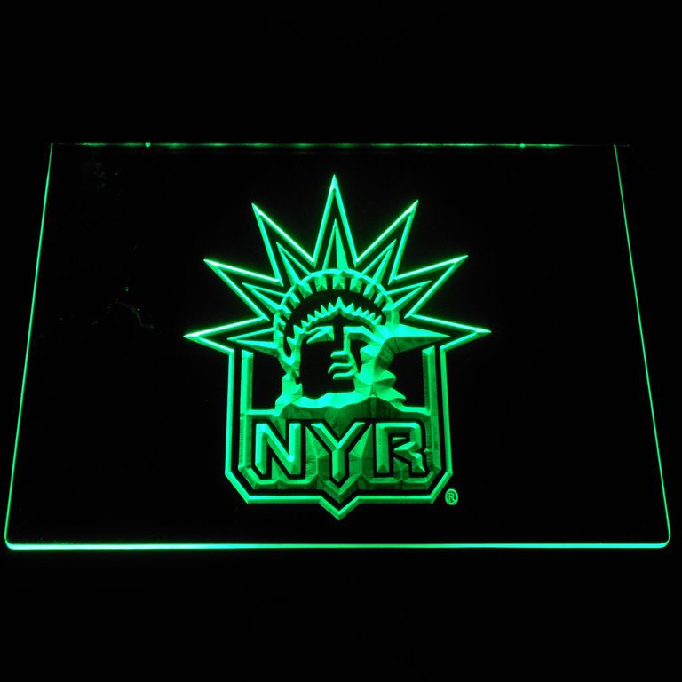 New York Rangers Neon Sign home decor display man cave