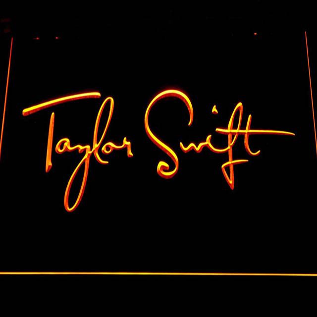 Taylor Swift LED Neon Sign decor crafts display glowing