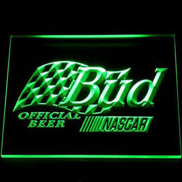 Budweiser NASCAR LED Neon Sign decor crafts