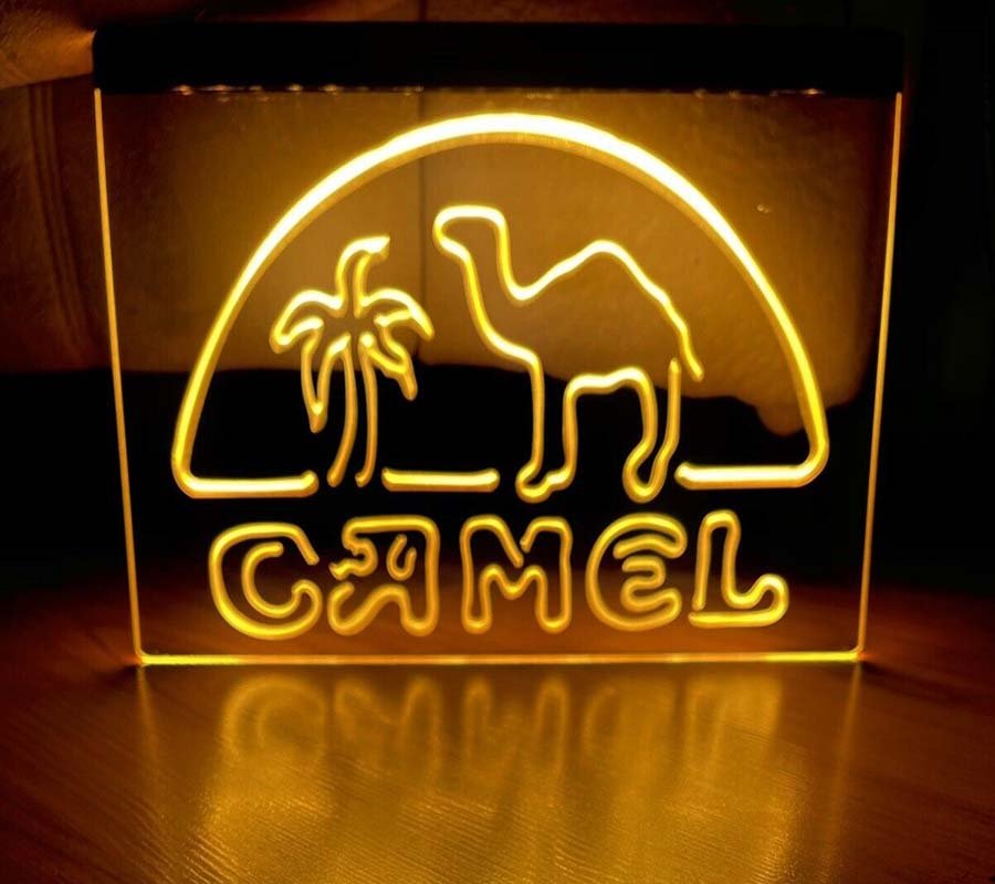 CAMEL LED Neon Sign Home Decor Craft