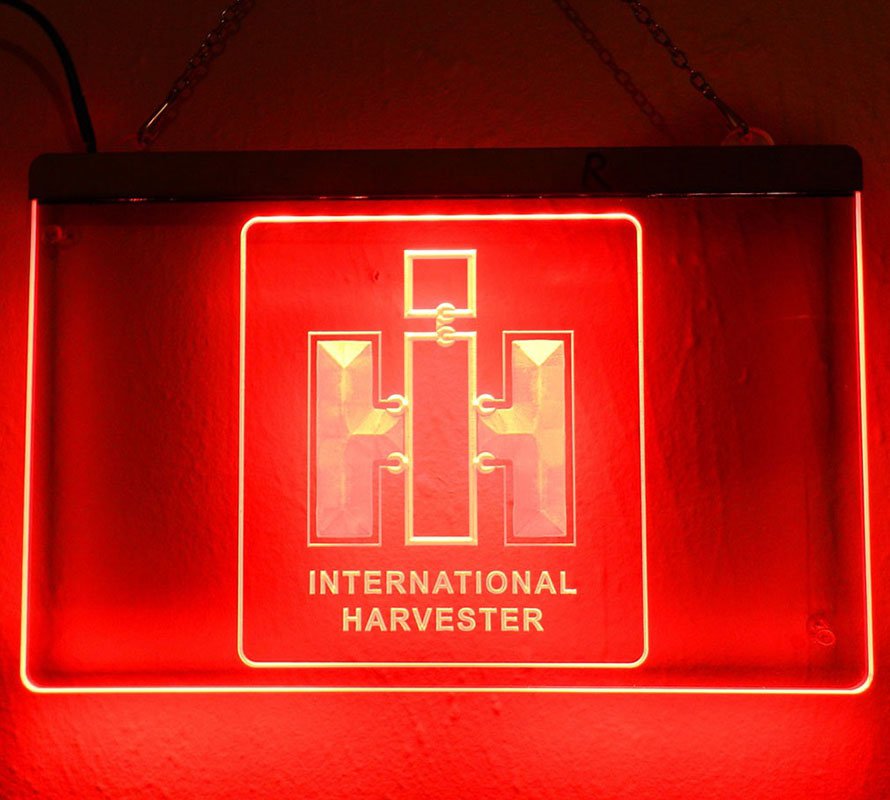 International Harvester LED Neon Sign