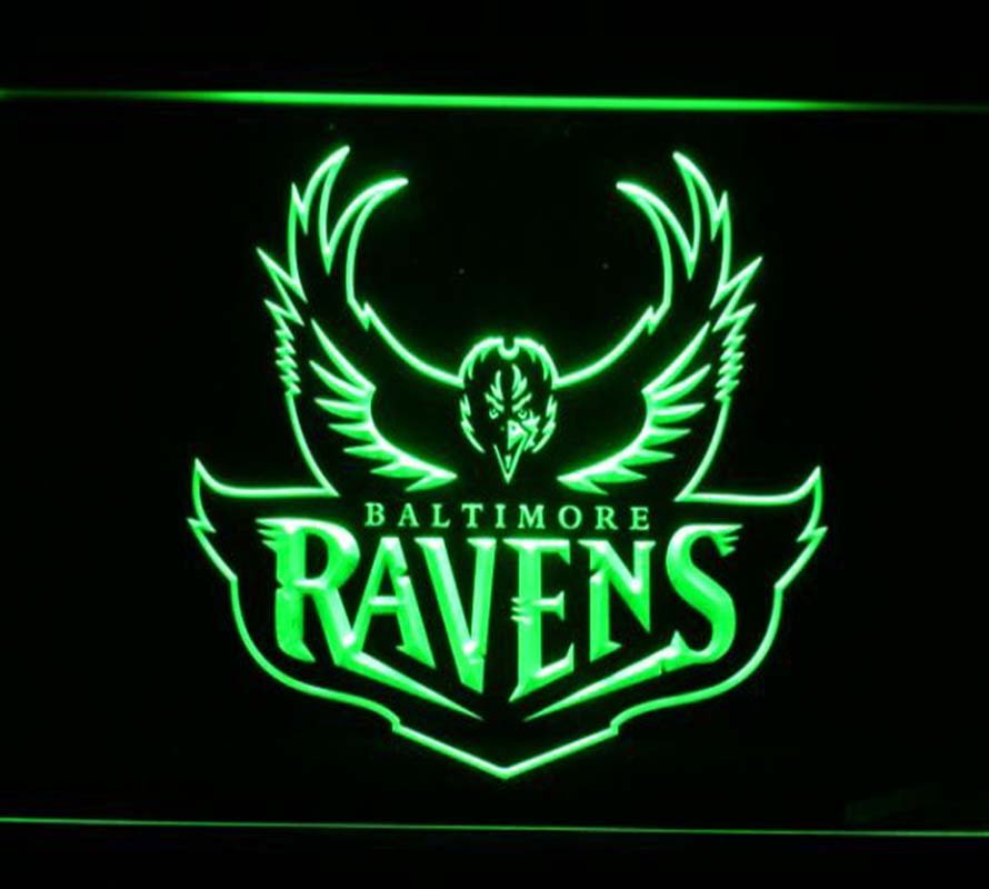 Baltimore Ravens 1996-1998 Led Neon Sign Hang Wall Home Decor, Room, Craft