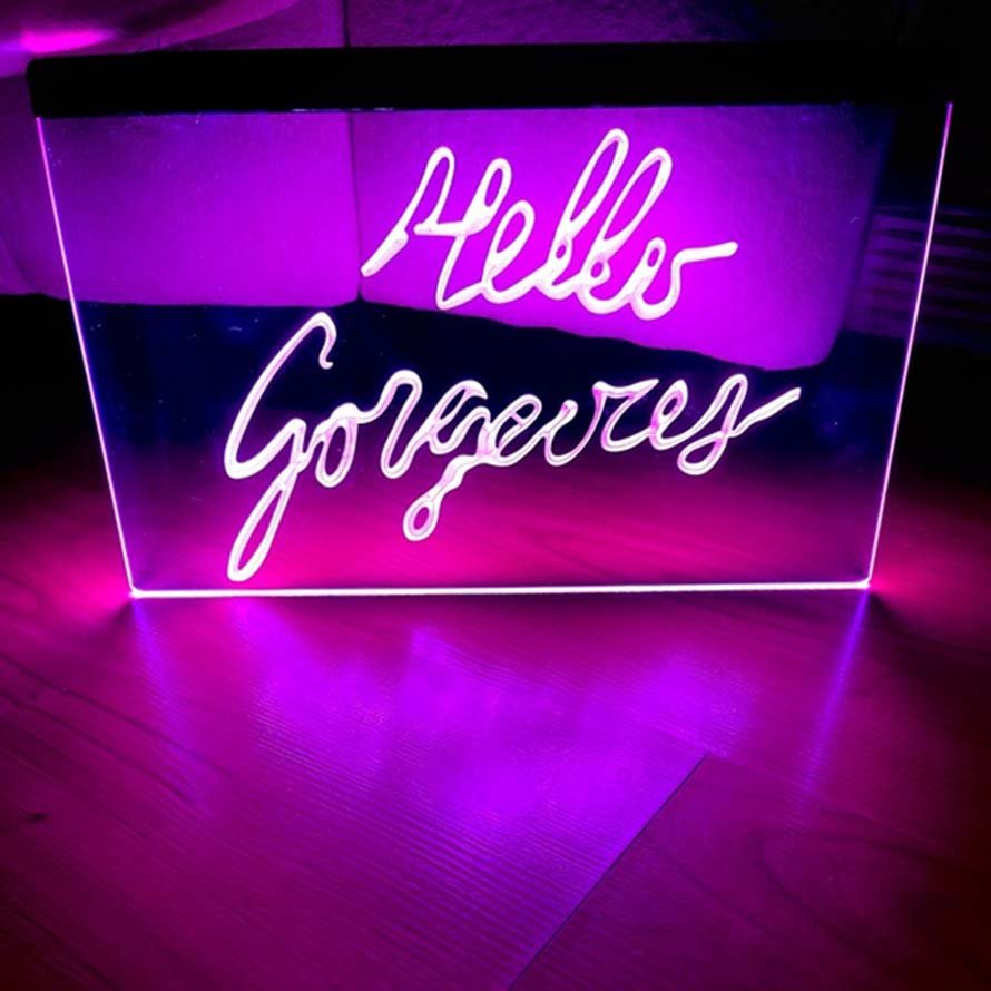 Hello Gorgeous Led Neon Sign