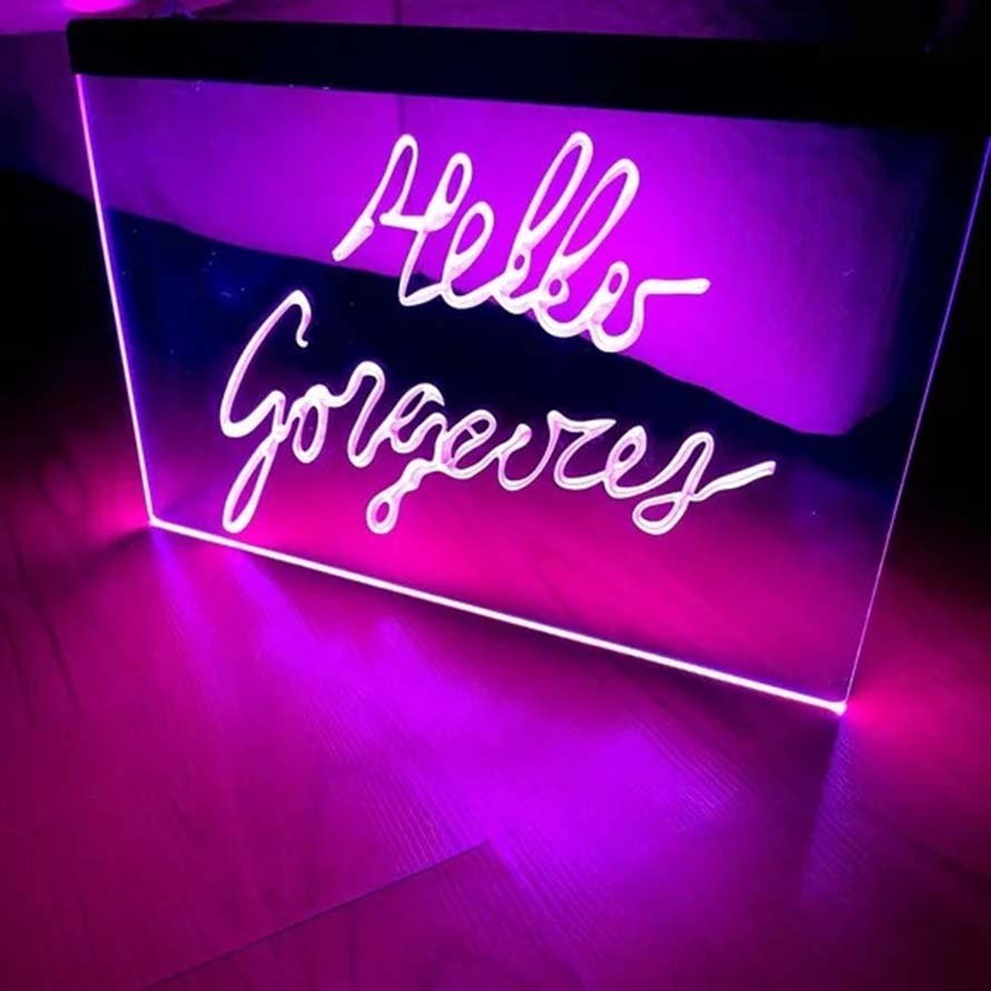 Hello Gorgeous Led Neon Sign