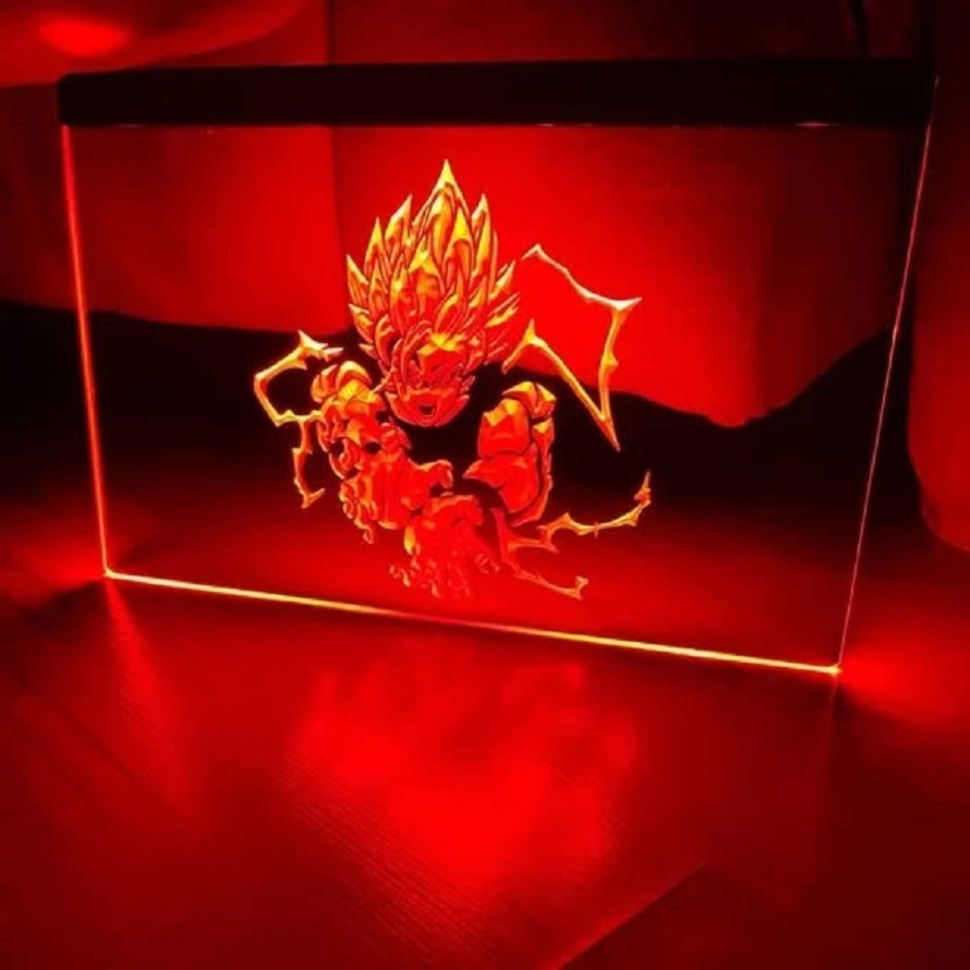 Goku Illuminated Led Neon Sign