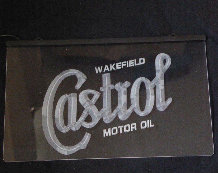 Castrol Wakefield Motor Oil Led Neon Sign Home Decor, Lights Décor ...