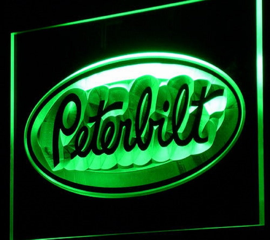 Peterbilt Trucks Led Neon Sign Home Decor, Office, Garage, Lights Décor Art