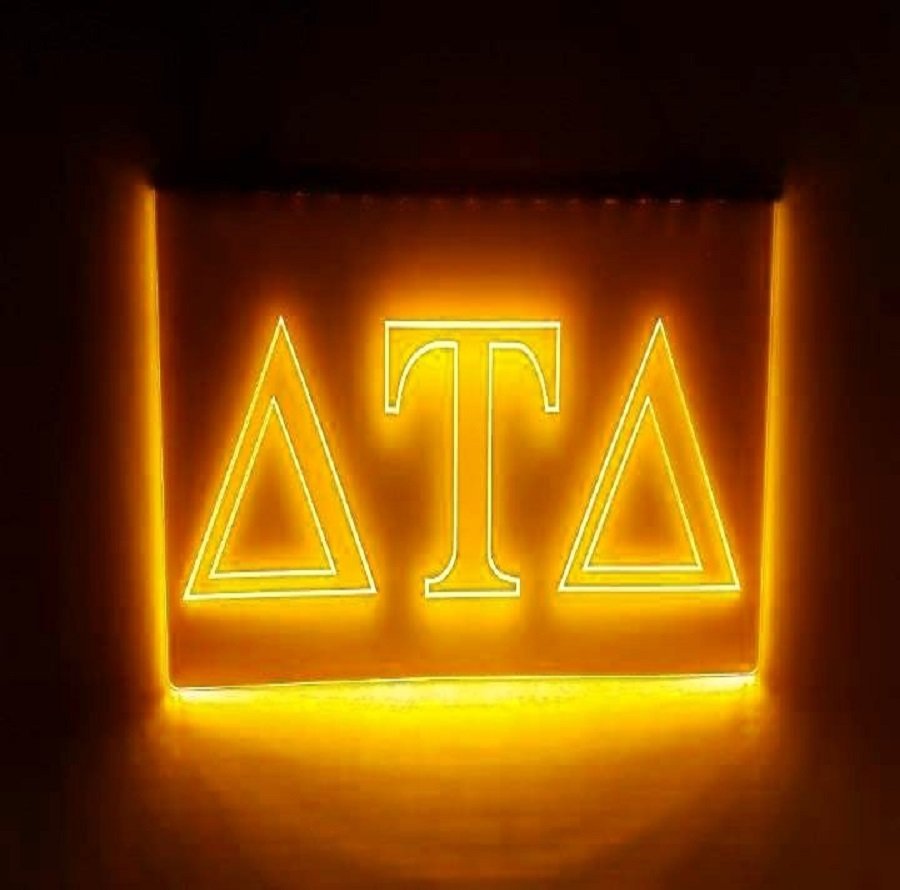 Delta Tau Delta Illuminated LED Neon Sign
