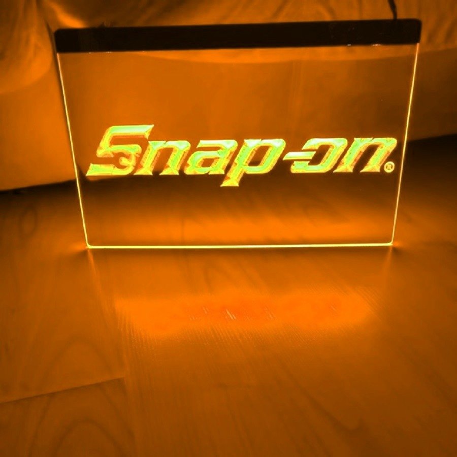 Snap On Illuminated Led Neon Sign Home Decor