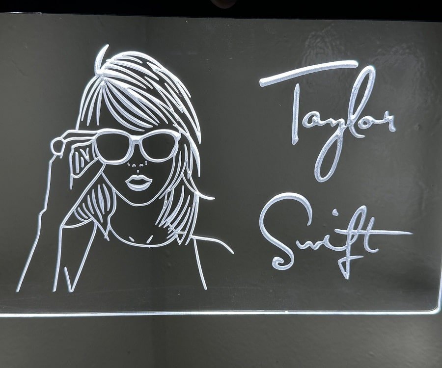 Taylor Swift Illuminated LED Neon Sign Home Decor, Gifts for Fans