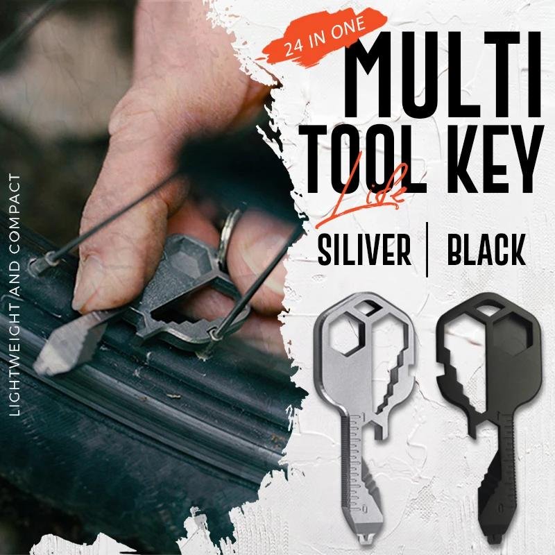 New Multi-Tool Key Multifunctional Key Pendant Wrench Set Universal ...
