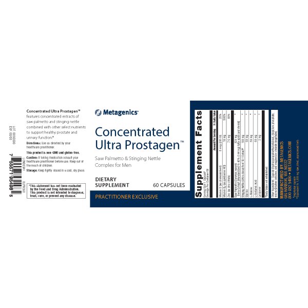 Concentrated Ultra Prostagen Capsules Metagenics