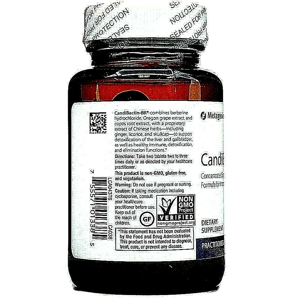 CandiBactin AR 120 Softgels | BR 90 Tablets Metagenics Kit 2 Bottles