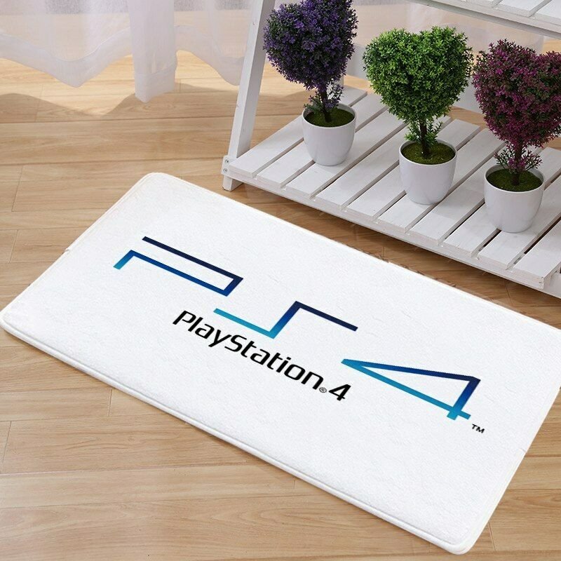 Playstation 4 PS4 Video Game Mat Natural Cotton Floor Door Anti Slip