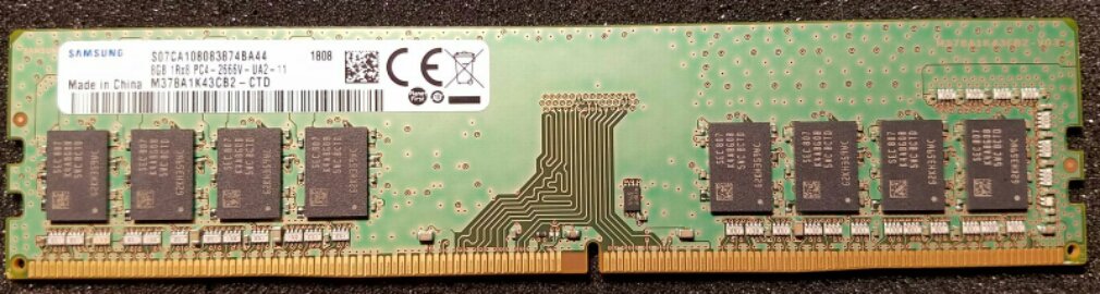 Samsung M378A1K43CB2-CTD 8GB DDR4 2666MHz Desktop Ram Memory PC4-21300 Dimm