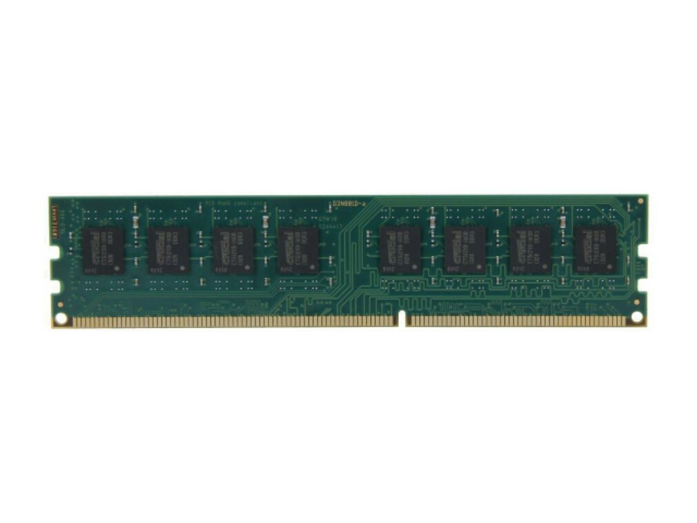 Crucial 8GB Memory RAM DDR3 1600 MT/s PC3-12800 CL11 Unbuffered CT102464BA160B