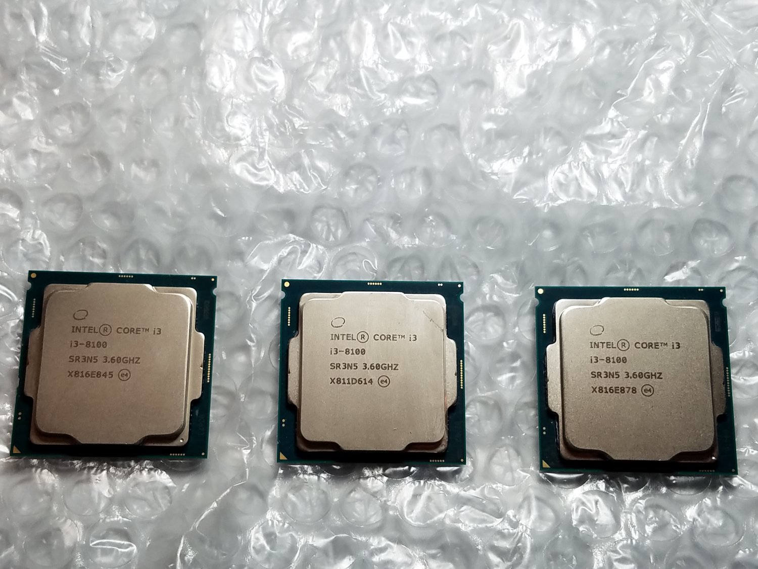 Intel Core I3 Quad Core I3-8100 3.60GHZ CM8068403377308 Desktop ...