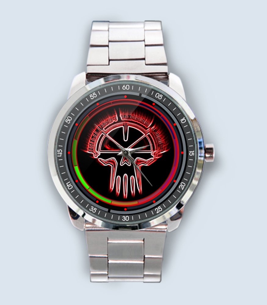 New Rotterdam Terror Corps Herren Custom Stainless Steel Wrist Watch