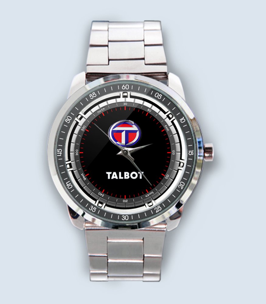 New Talbot Car Logo Custom Custom Stainless Steel Wrist Watch