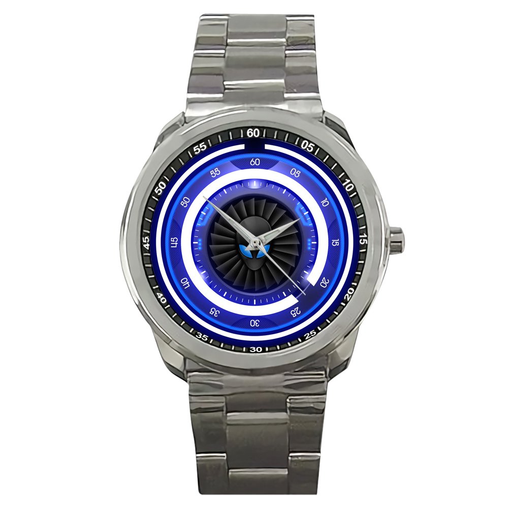 New Alienware Logo Custom Stainless Steel Wrist Watch